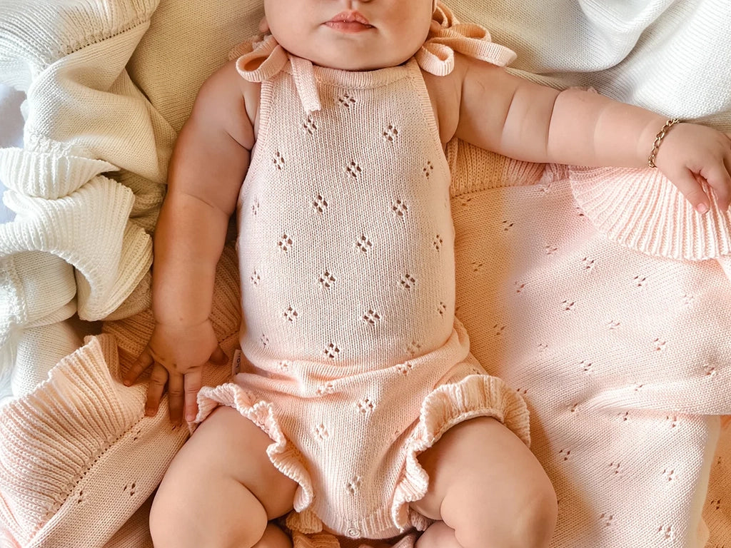 Ziggy Lou Primrose Pink Frill Bodysuit | Ziggy Lou Signatures for baby girls | Young Willow ...