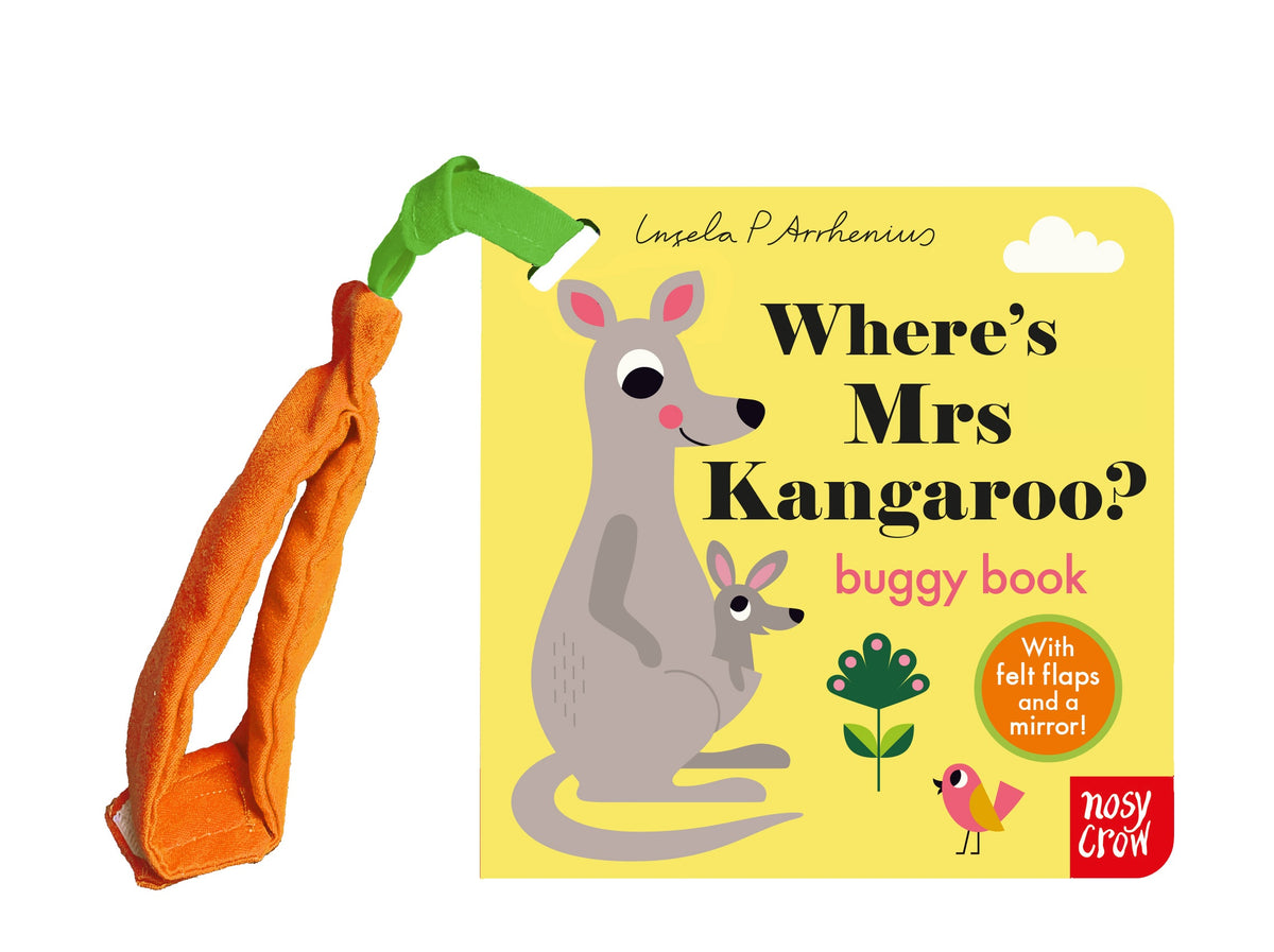 Where's Mrs Kangaroo Felt Flaps Buggy Book | Ingela Arrhenius Book ...