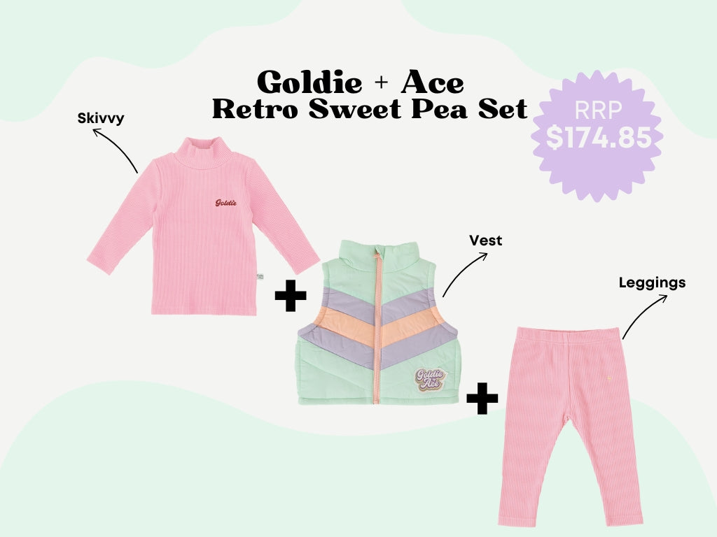 Young Willow Bundle + Save Goldie + Ace Retro Sweet Pea Skivvy ...