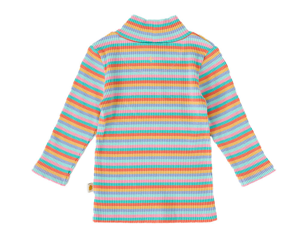 Goldie + Ace Rib Skivvy Candy Stripe (6-12 months) | Pastel Stripe ...