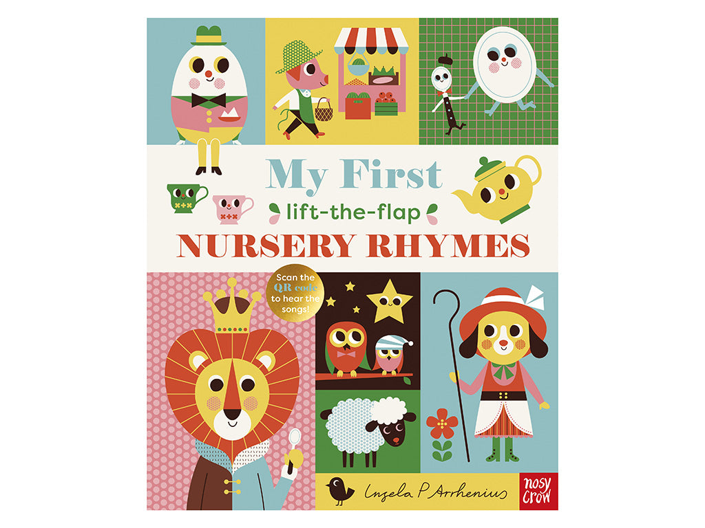 Nursery Rhymes: My First Lift a Flap Book 9781923293106 | Nursery Rhyme ...