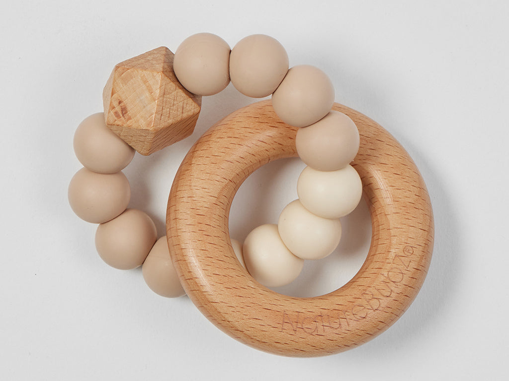 Nature Bubz Hexa Teether Oatmeal Dream | Baby Gifts Australia | Young ...