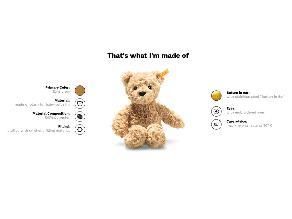 Steiff Jimmy Teddy Bear 30cm Australia | Original Steiff Bears ...